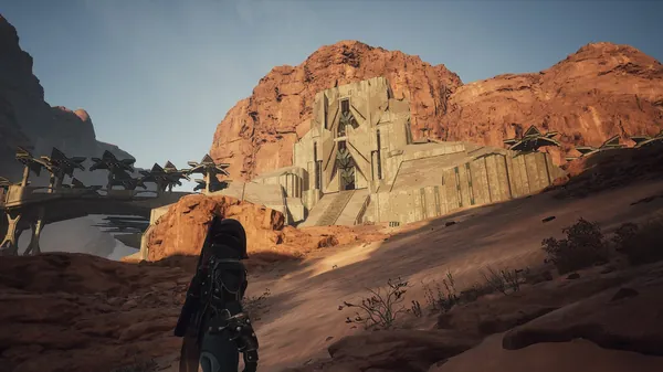 Villeneuve's Dune-inspired Atreides sun bunker on Suk Alusus (by ...